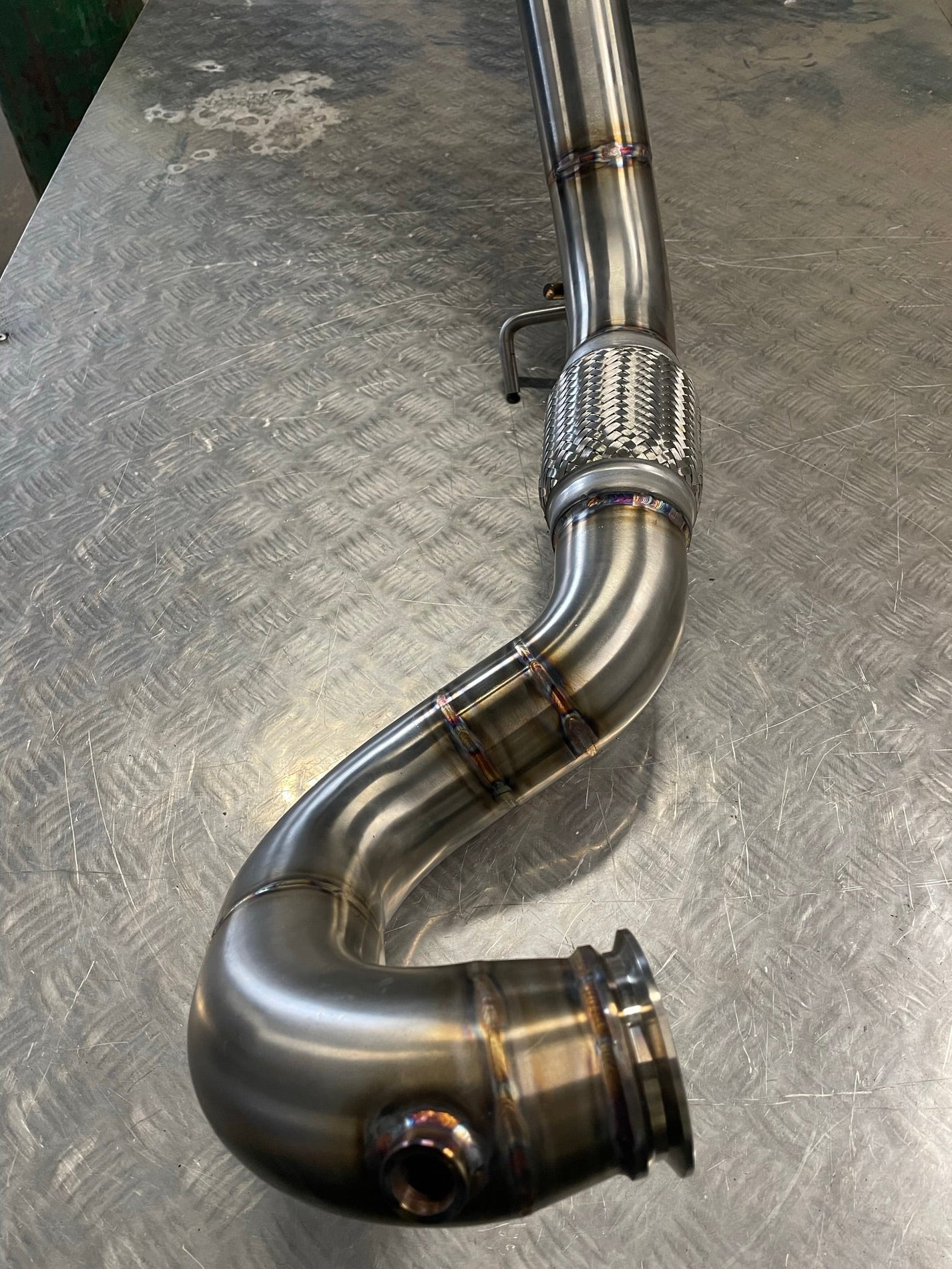 3" DPF Delete Downpipe - VW Jetta MK6 2.0 TDI 2WD – Major Performance Developments Limited